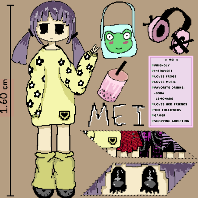 meet MEI ˃̵ᴗ˂̵ - ibisPaint