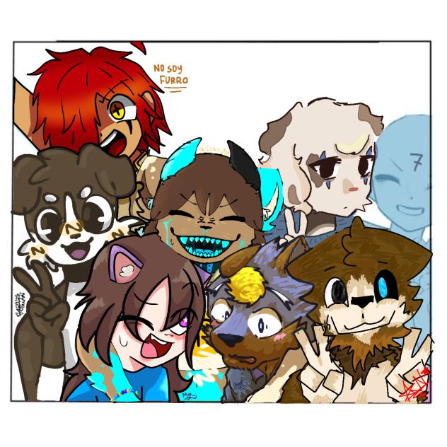 furry collab - ibisPaint