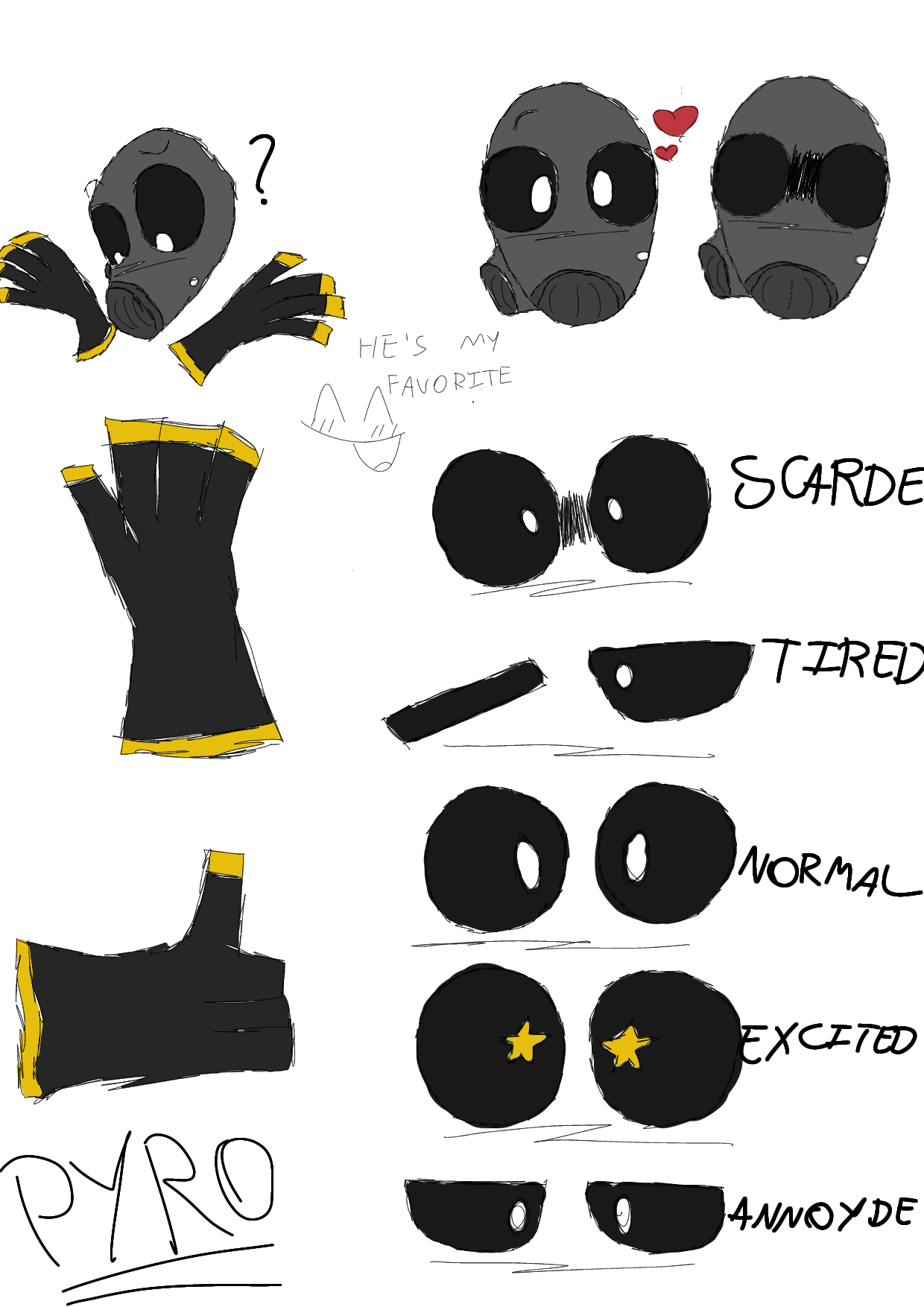 PYRO SKETCH - ibisPaint