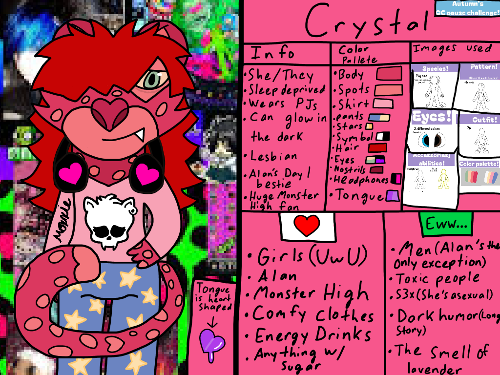 Crystal’s Ref Sheet - ibisPaint