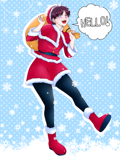 Santa Kyuhyun - ibisPaint