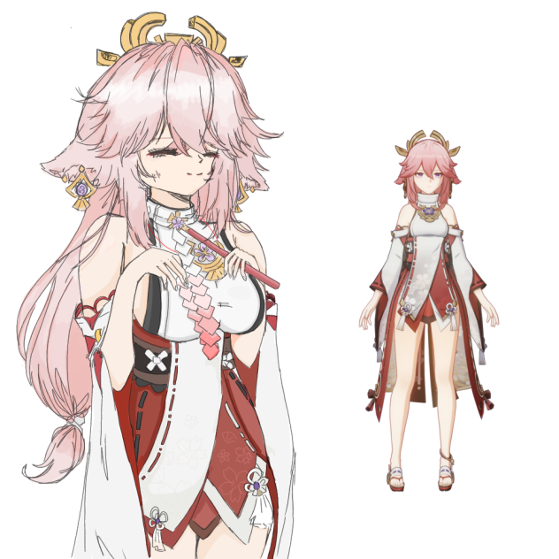 Yae Miko - ibisPaint