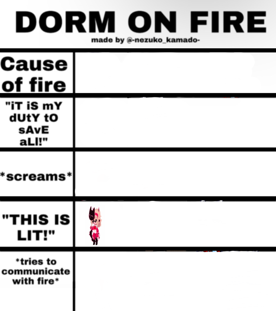 Dorms on fire collab 😎 - ibisPaint