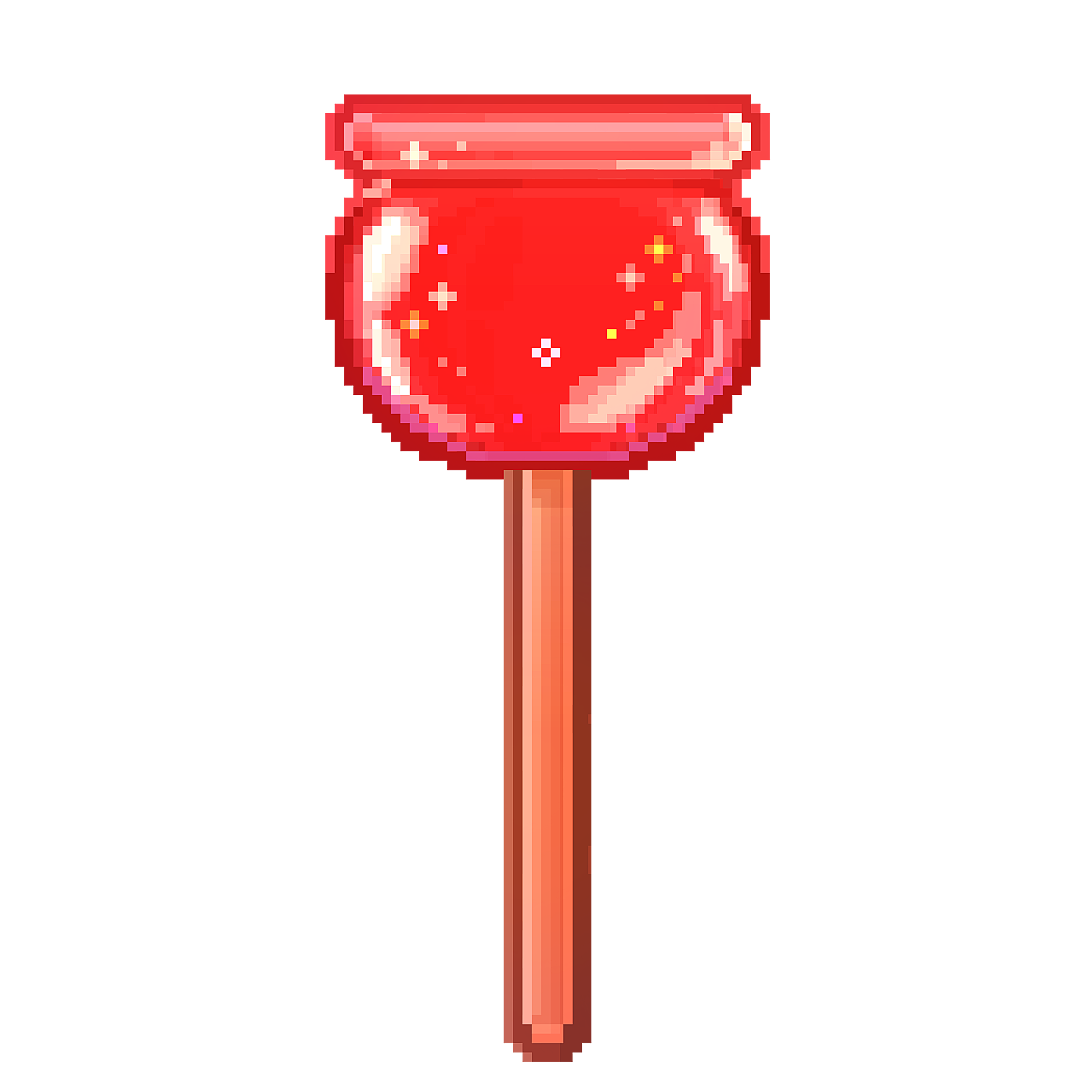 caramel apel (pixel) a - ibisPaint