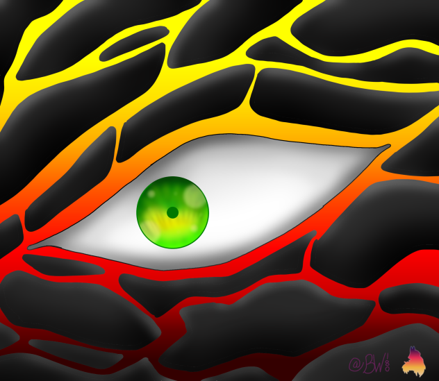 Lave-Dragon-Eye - ibisPaint