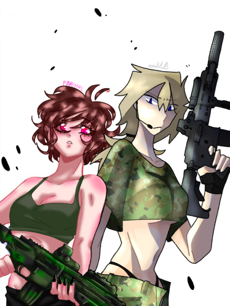 Military Collab with Lemon - ibisPaint