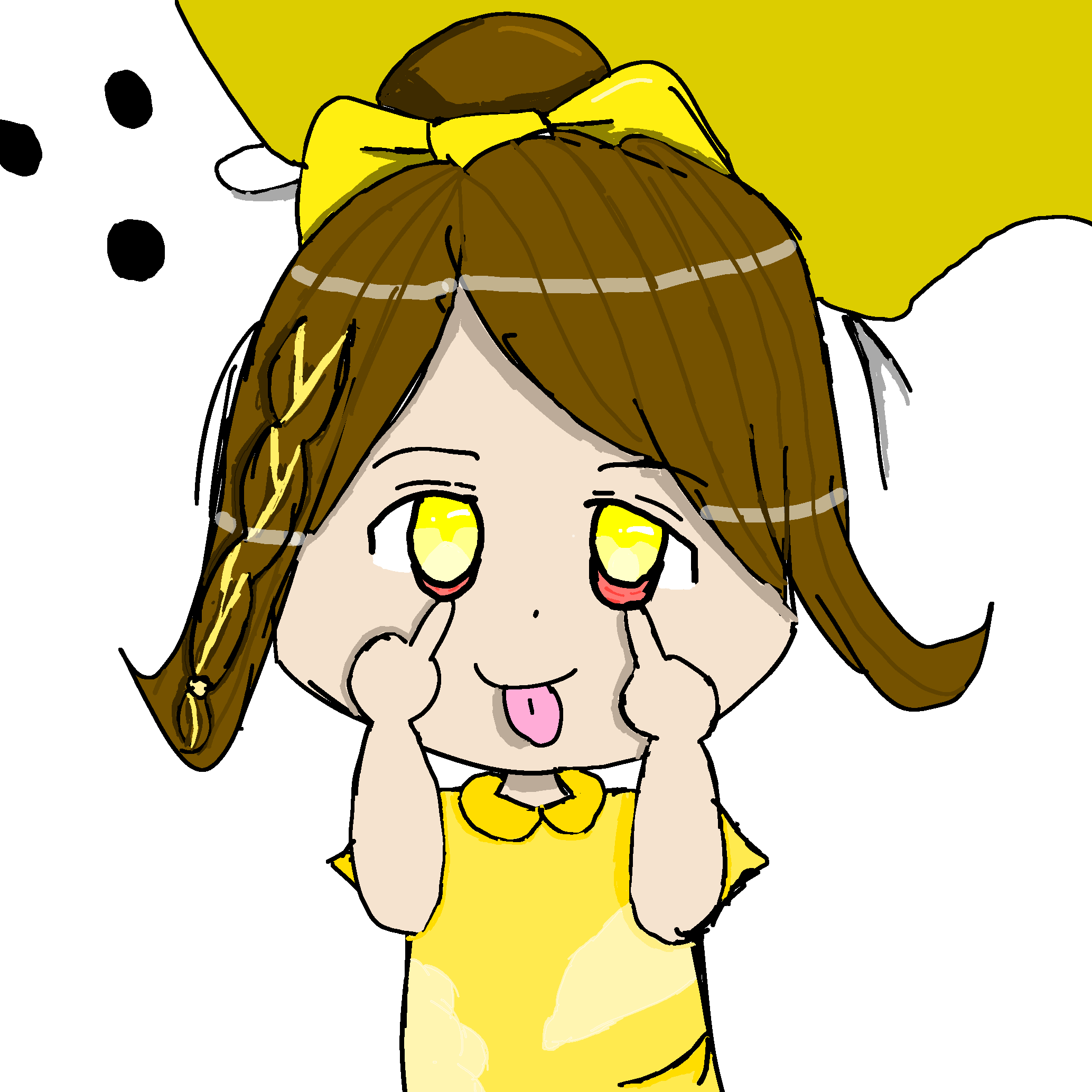 Yellow Girl - ibisPaint