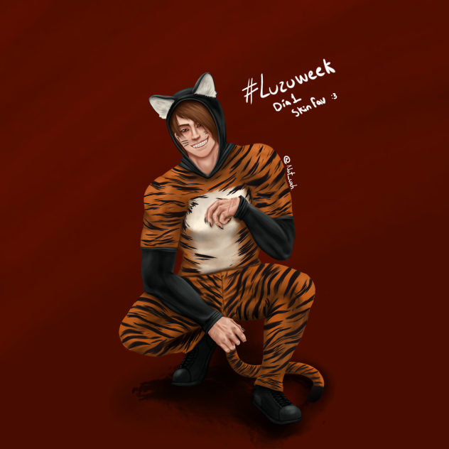 Luzu tigre ùwú - ibisPaint