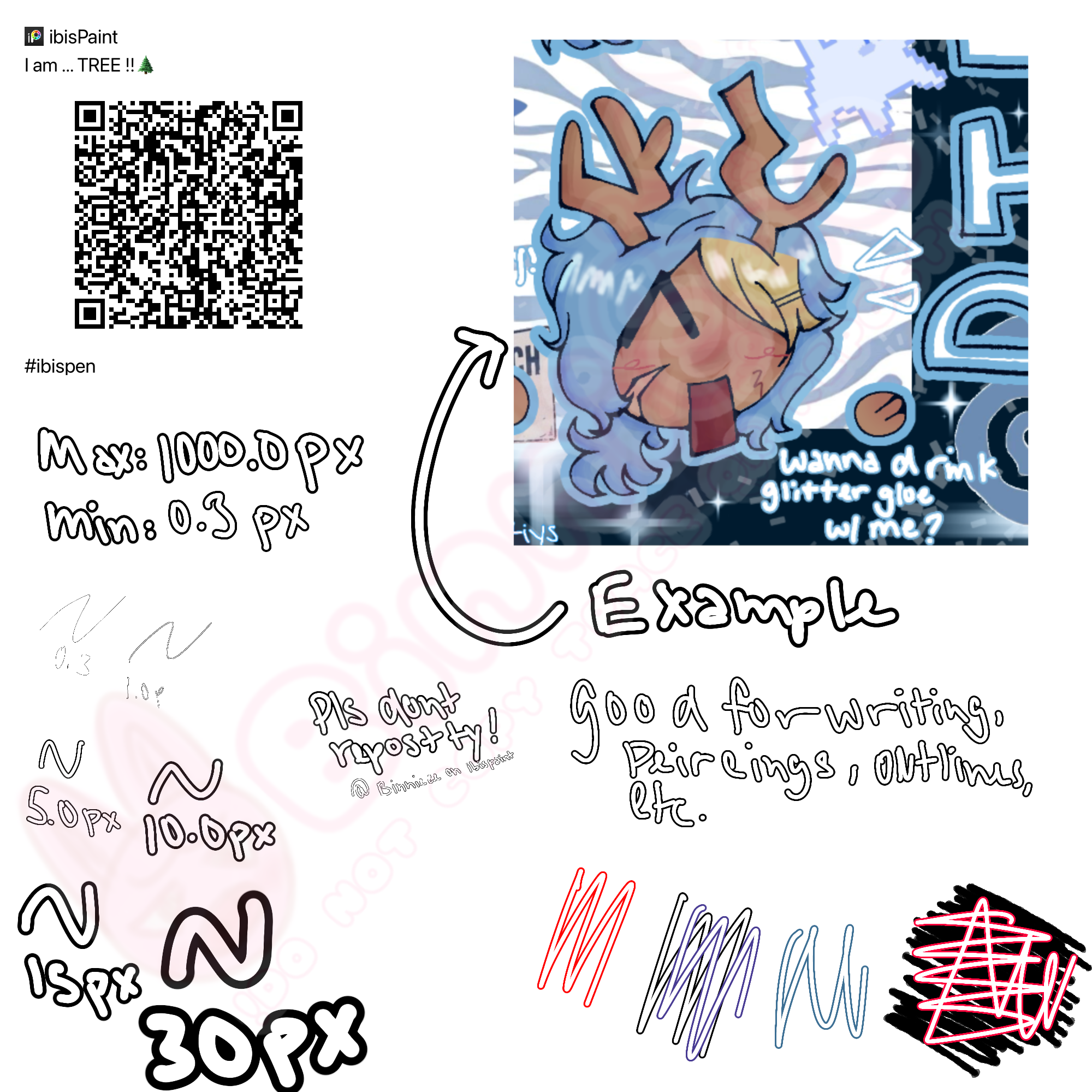 outline brush for u! - ibisPaint