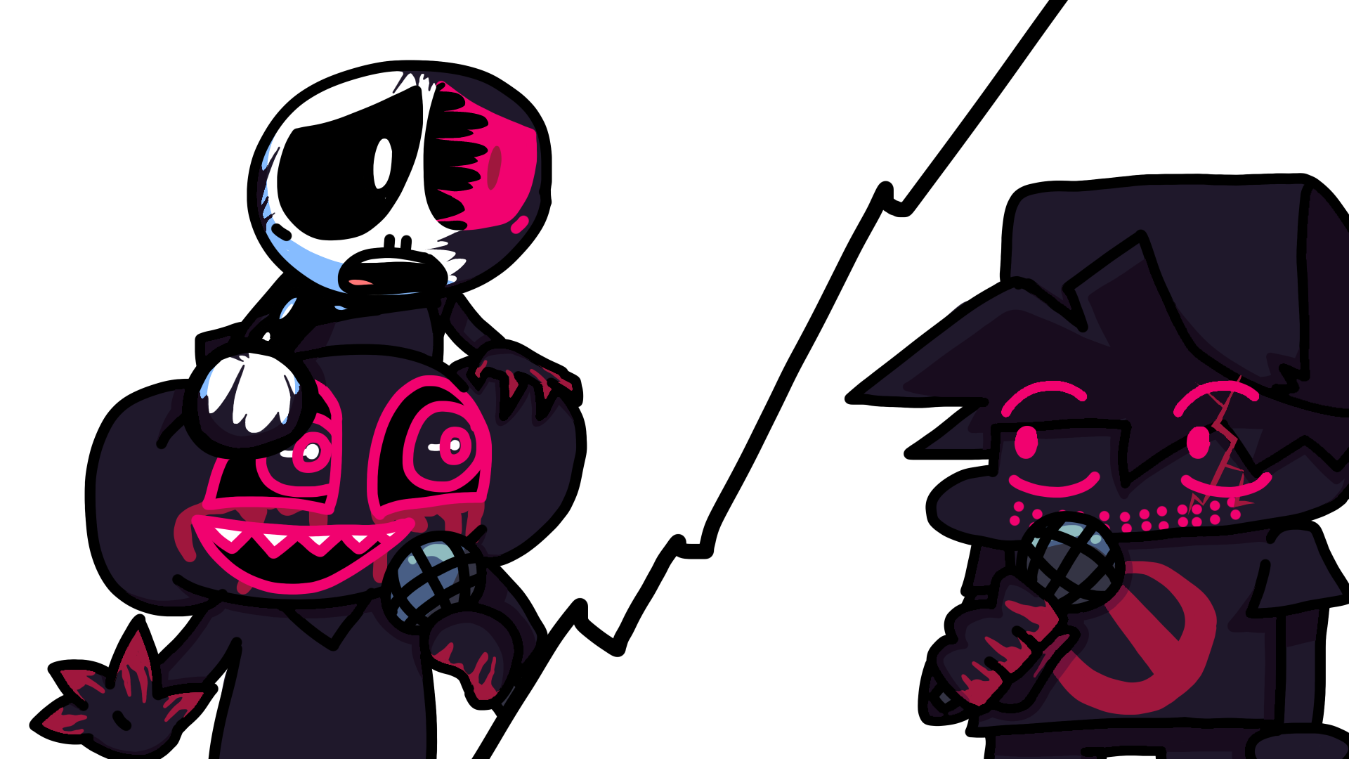 Corrupt Skid V.S. Evil Bf - ibisPaint