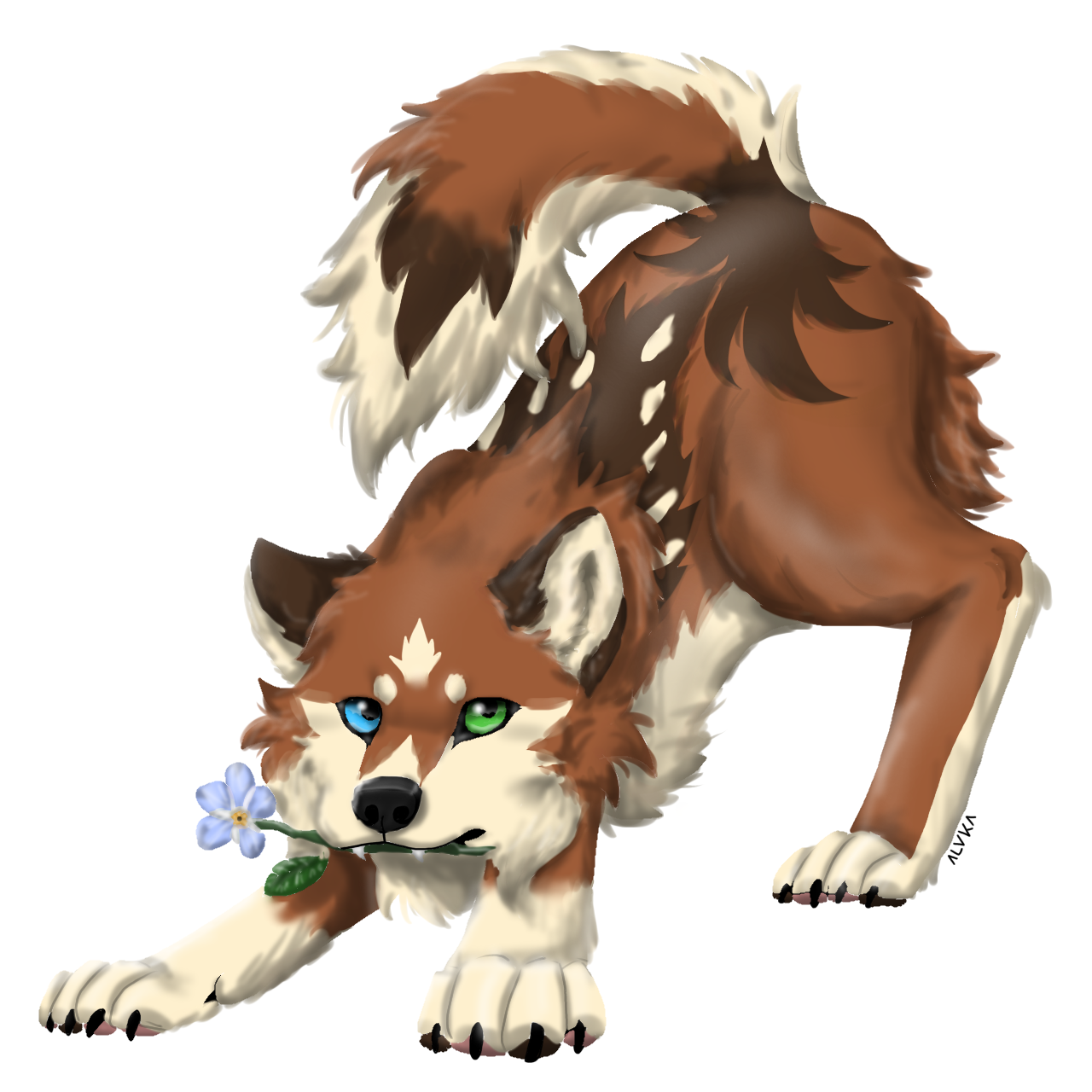 Alvka in spring - ibisPaint