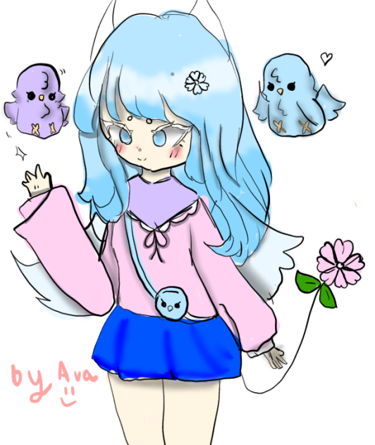 𝓽𝓱𝓮 𝓫𝓲𝓻𝓭 𝓺𝓾𝓮𝓮𝓷 ♡𓅪 - ibisPaint