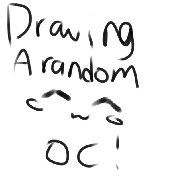 Drawing a random oc - ibisPaint