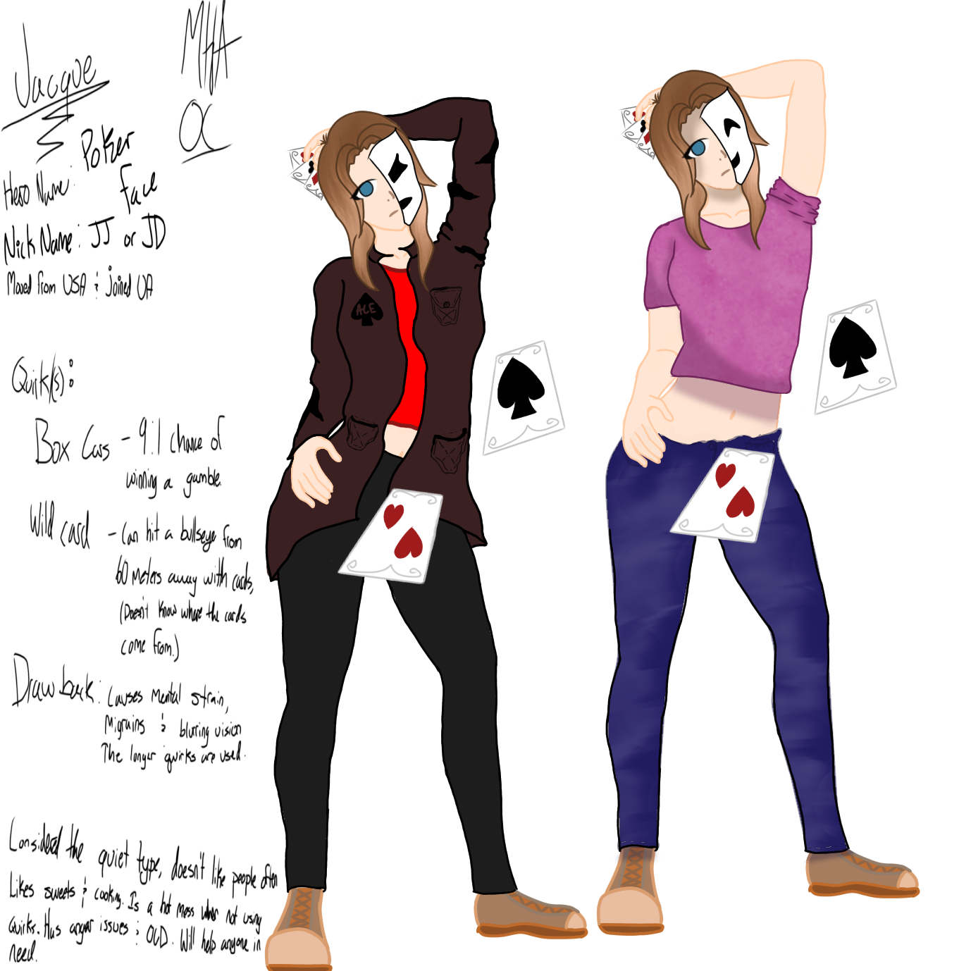 Jacque MHA OC (reupload) - ibisPaint