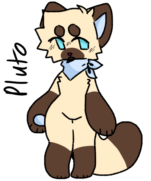 Pluto, one of my fursonas - ibisPaint