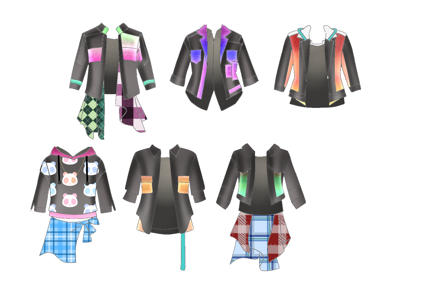 Black jacket - ibisPaint