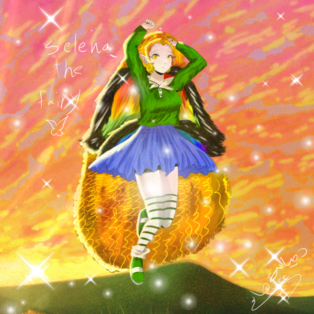 Selena the fairy🧚🏻‍♀️ - ibisPaint