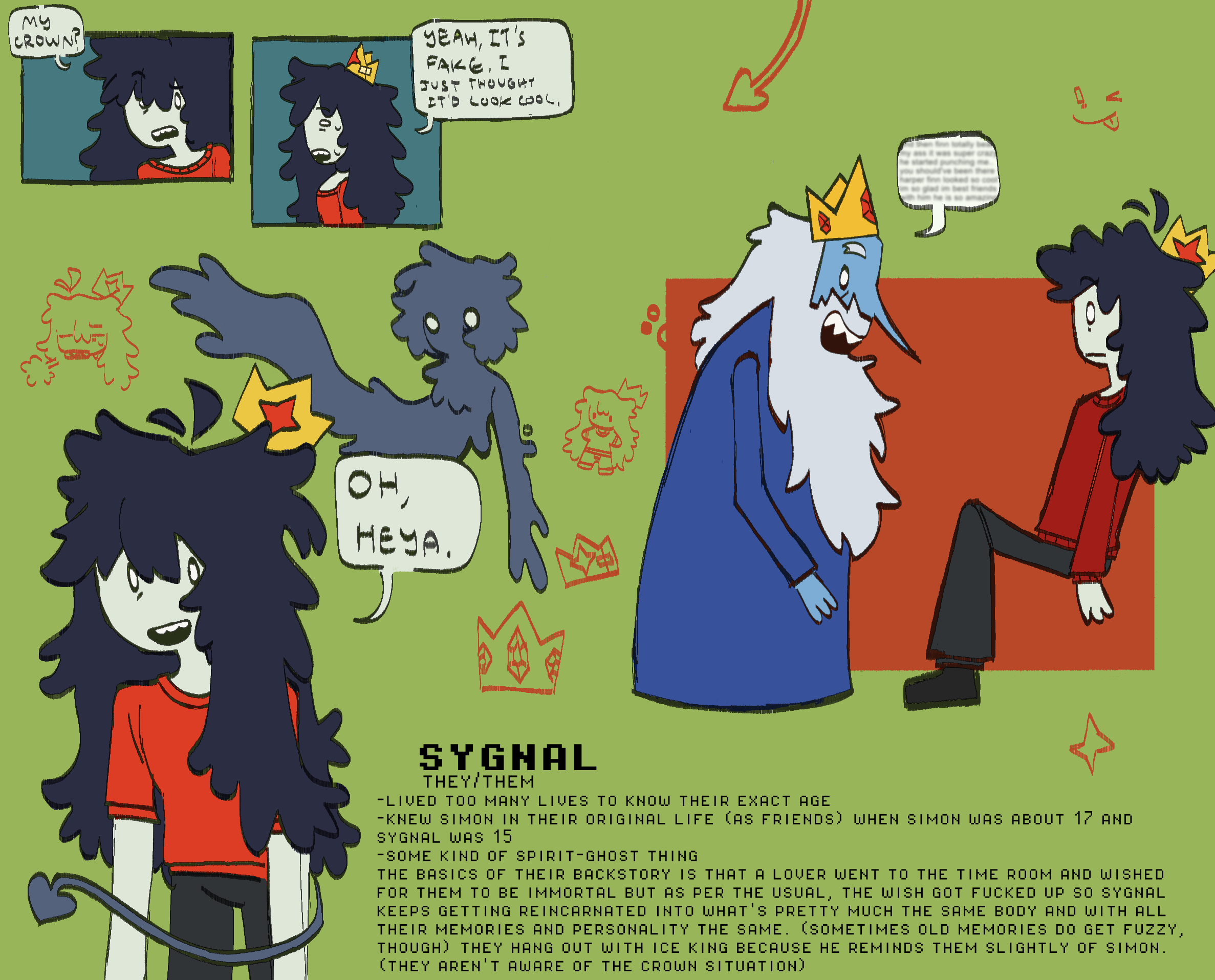 adventure time oc - ibisPaint