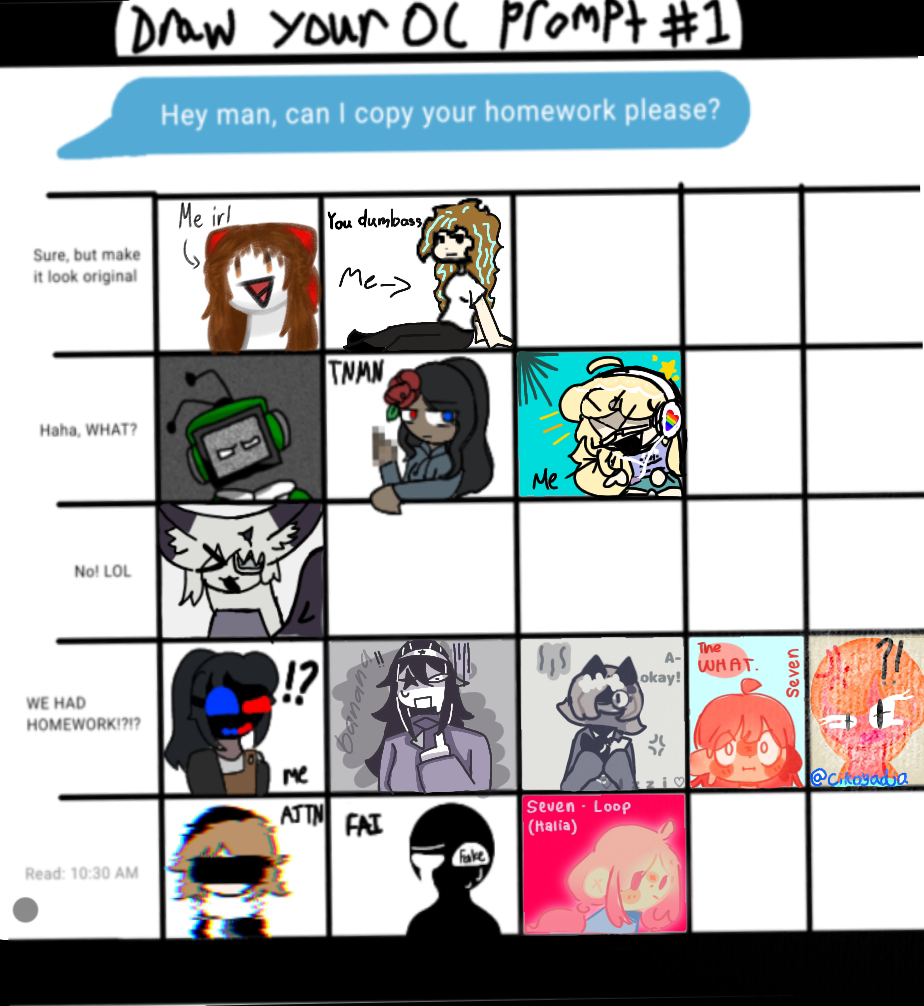 Homework collab - ibisPaint