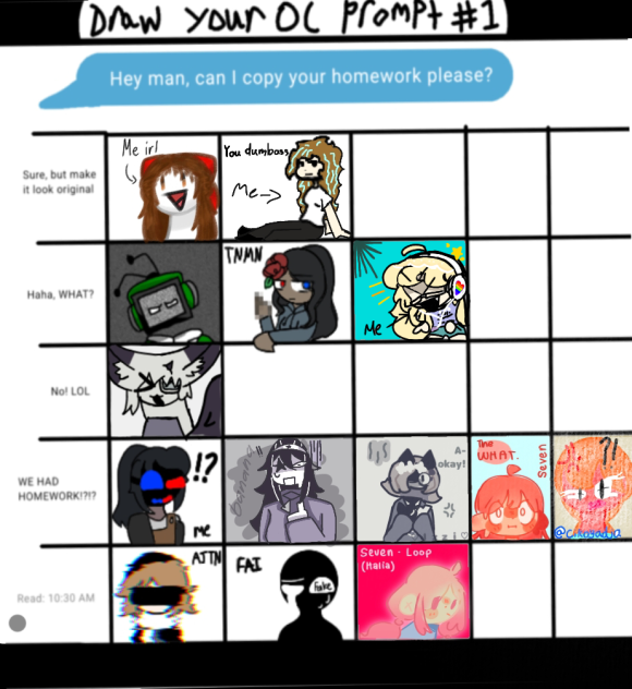 Homework collab - ibisPaint