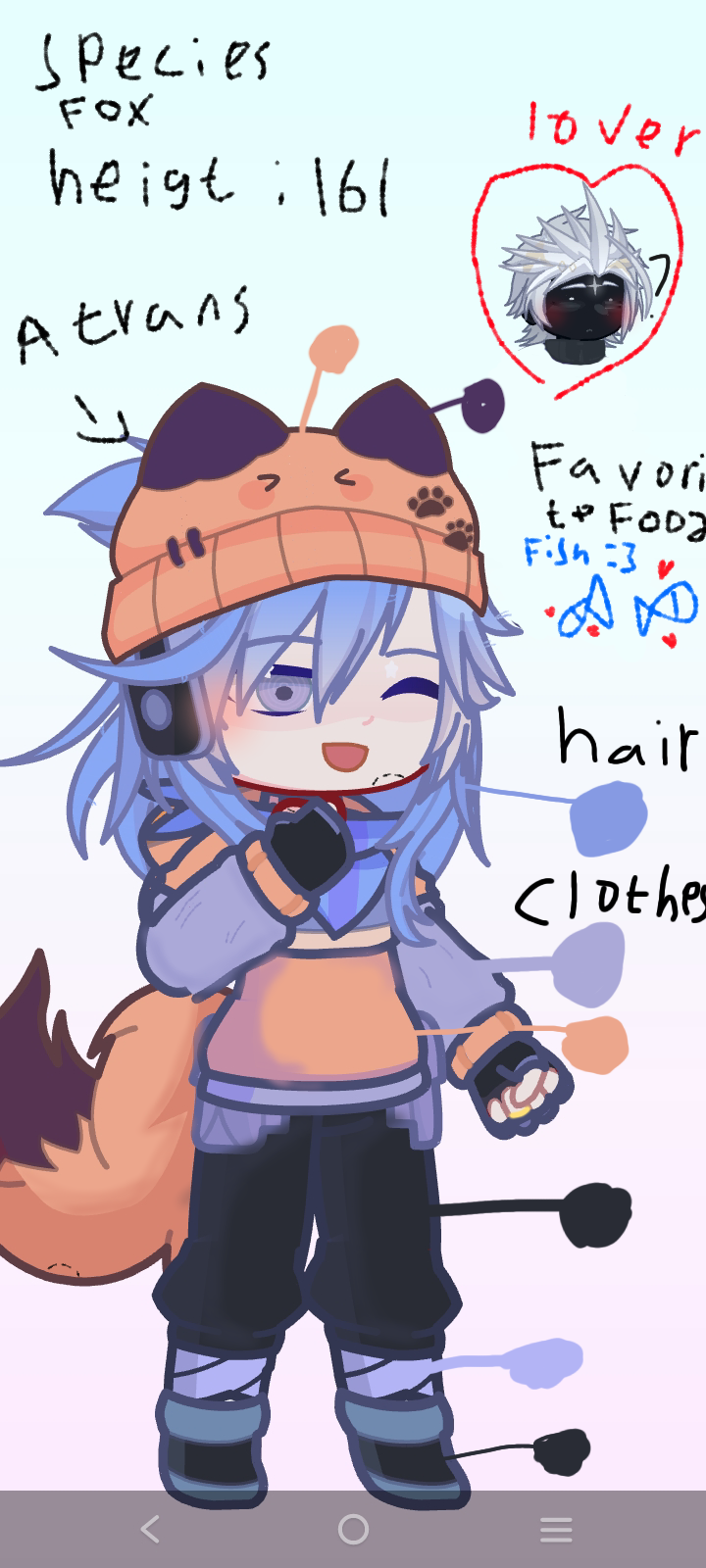 info for my oc, dori - ibisPaint