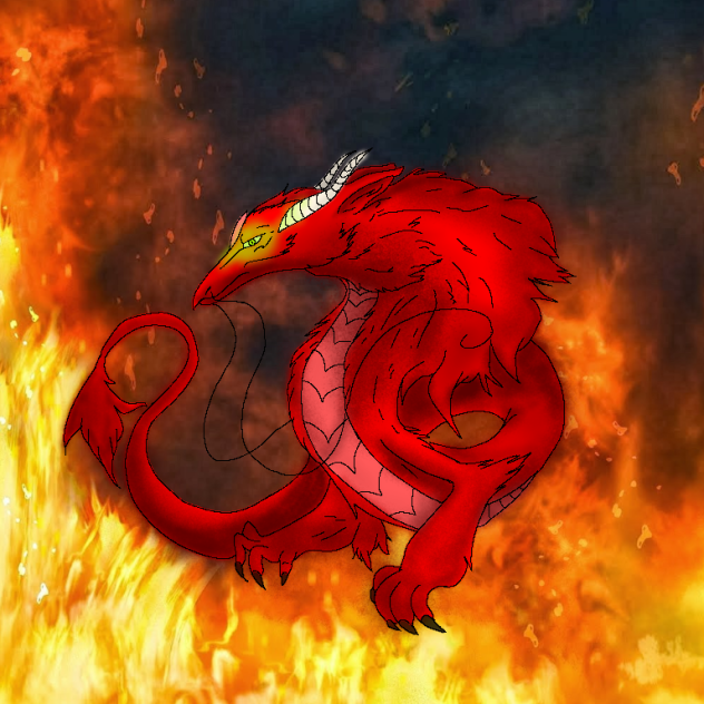 Red fire Dragon [adoption #1] - ibisPaint