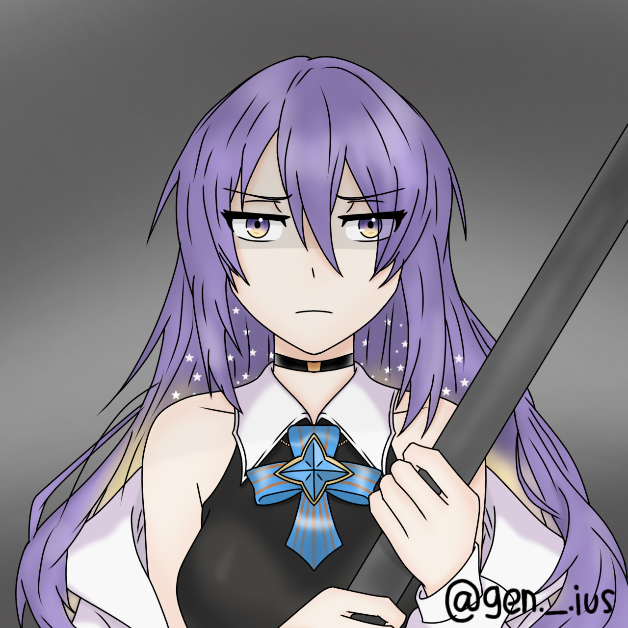 Moona Hoshinova - ibisPaint