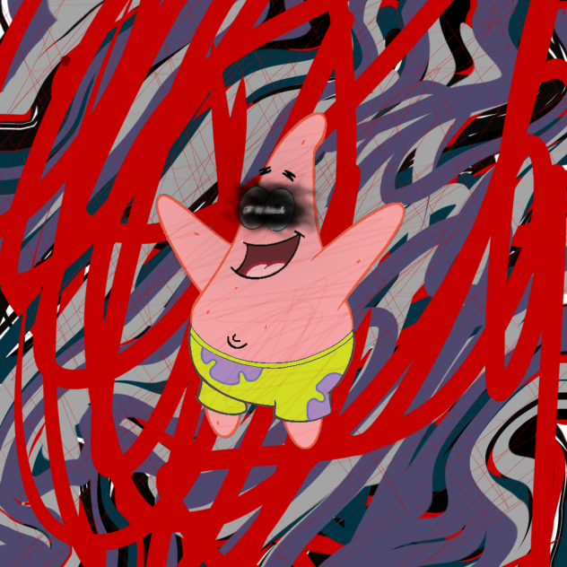 Depressed Patrick - ibisPaint