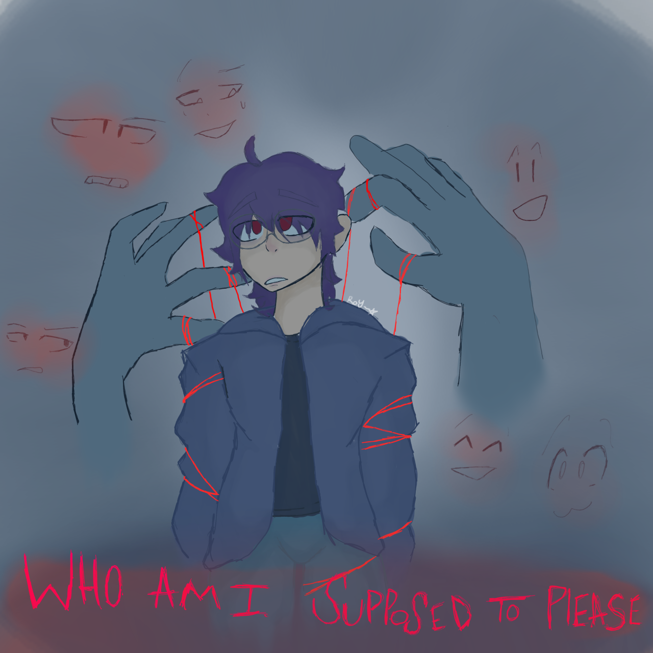 Was that really you next me - ibisPaint