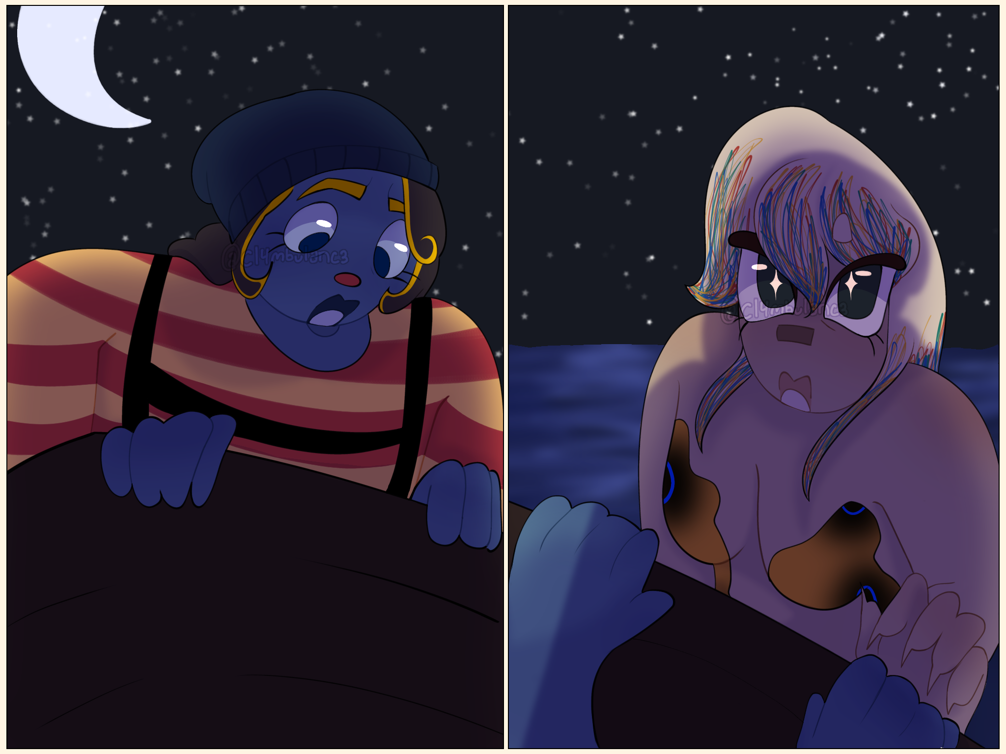 Blue ringed octopus - ibisPaint