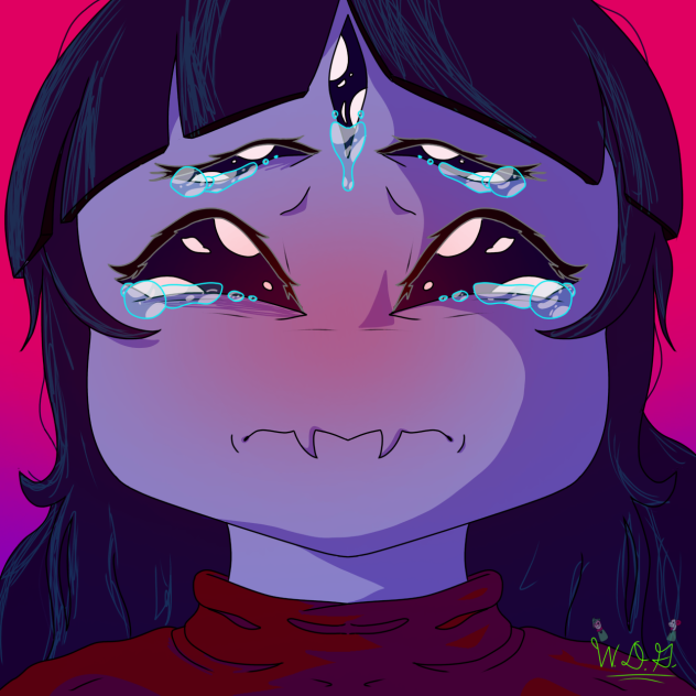 Undertale Muffet Crying - ibisPaint