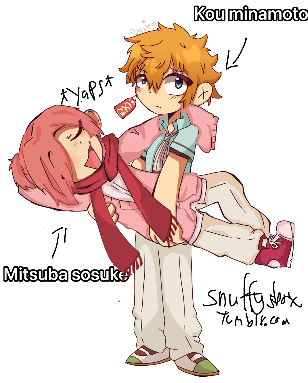 Kou and mitsuba🌸 - ibisPaint