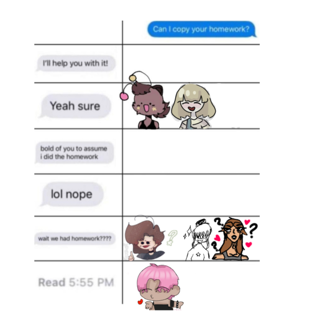 Homework collab - ibisPaint