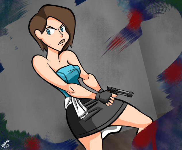Jill Valentine RE3 - ibisPaint