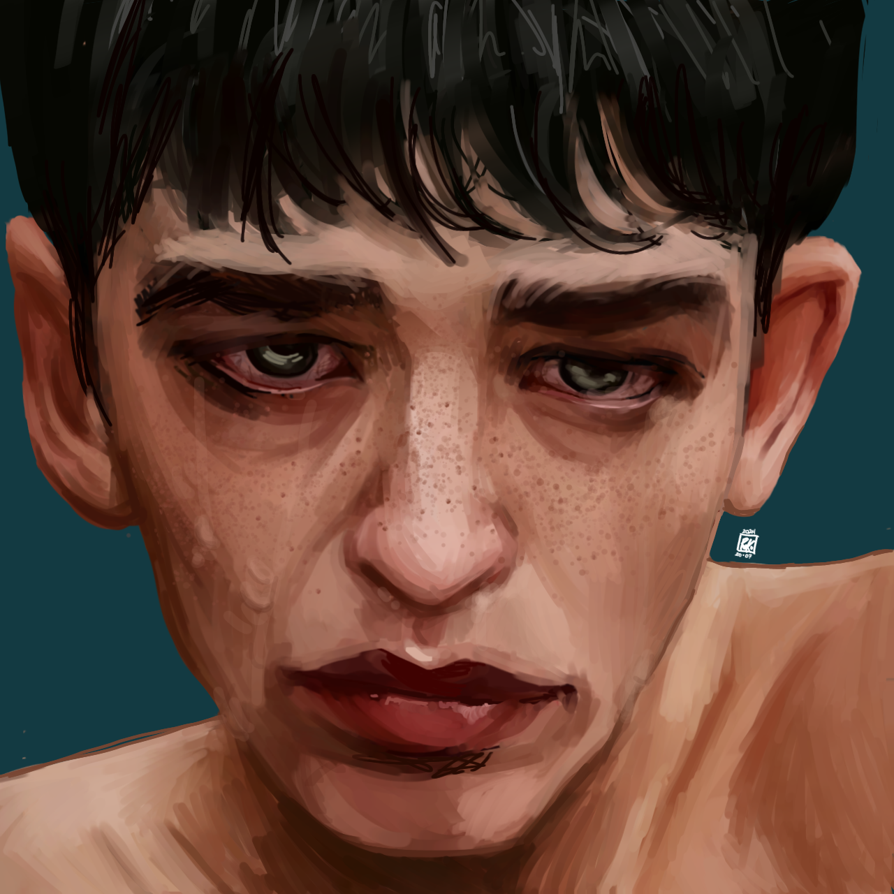 those eyes... - ibisPaint