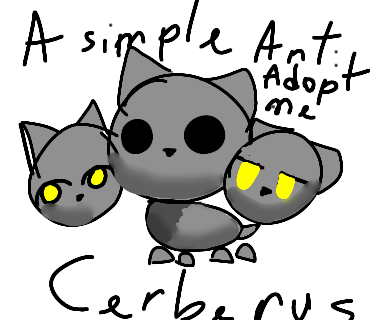 A simple art of Cerberus - ibisPaint