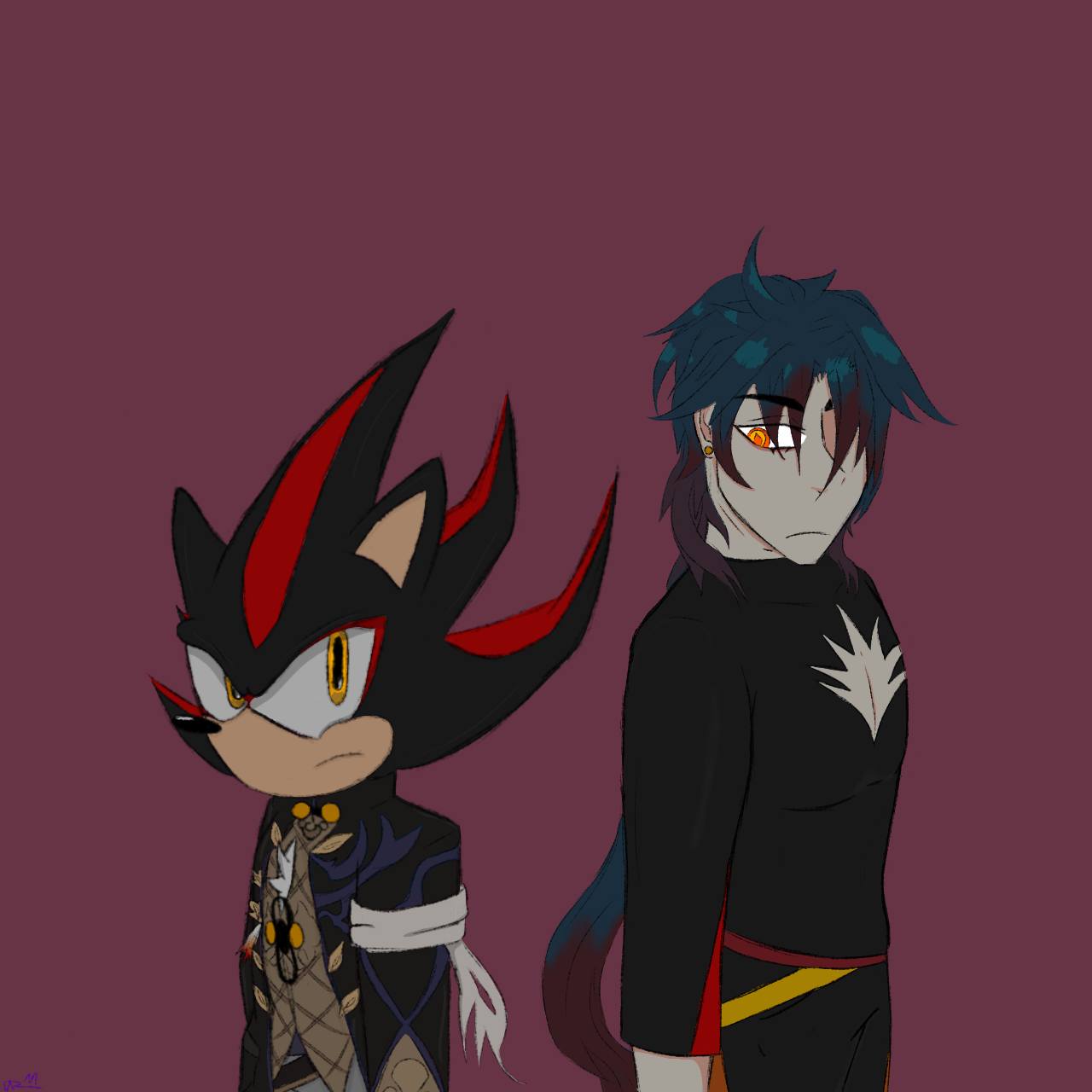 Blade and Shadow - ibisPaint