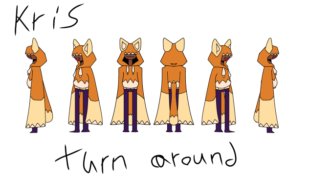 Kris's turn around - ibisPaint