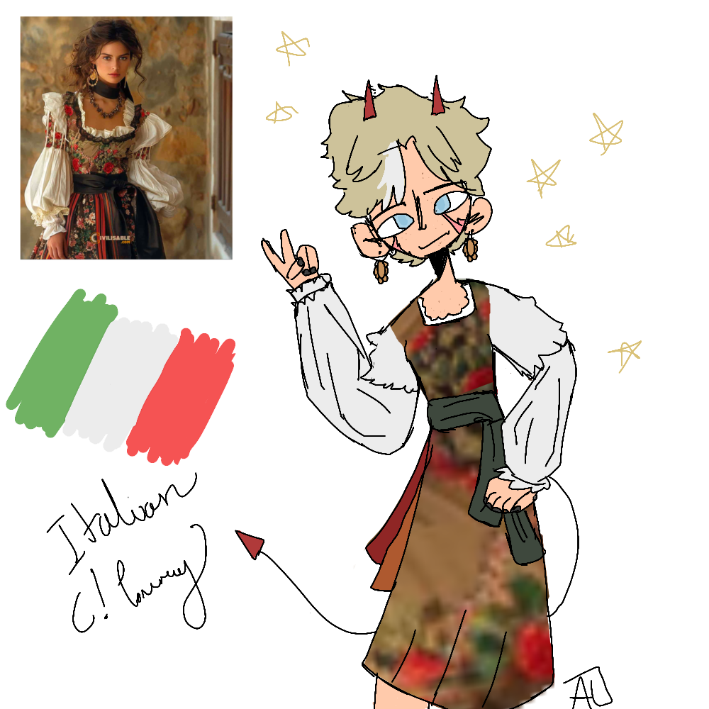 Italy tommy - ibisPaint