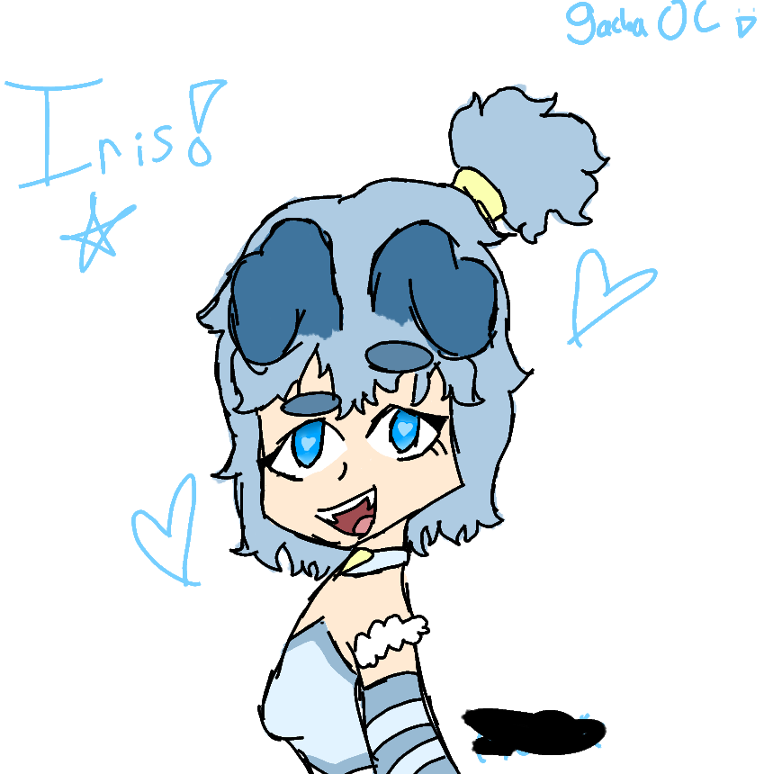 Iris!!!! gacha oc - ibisPaint