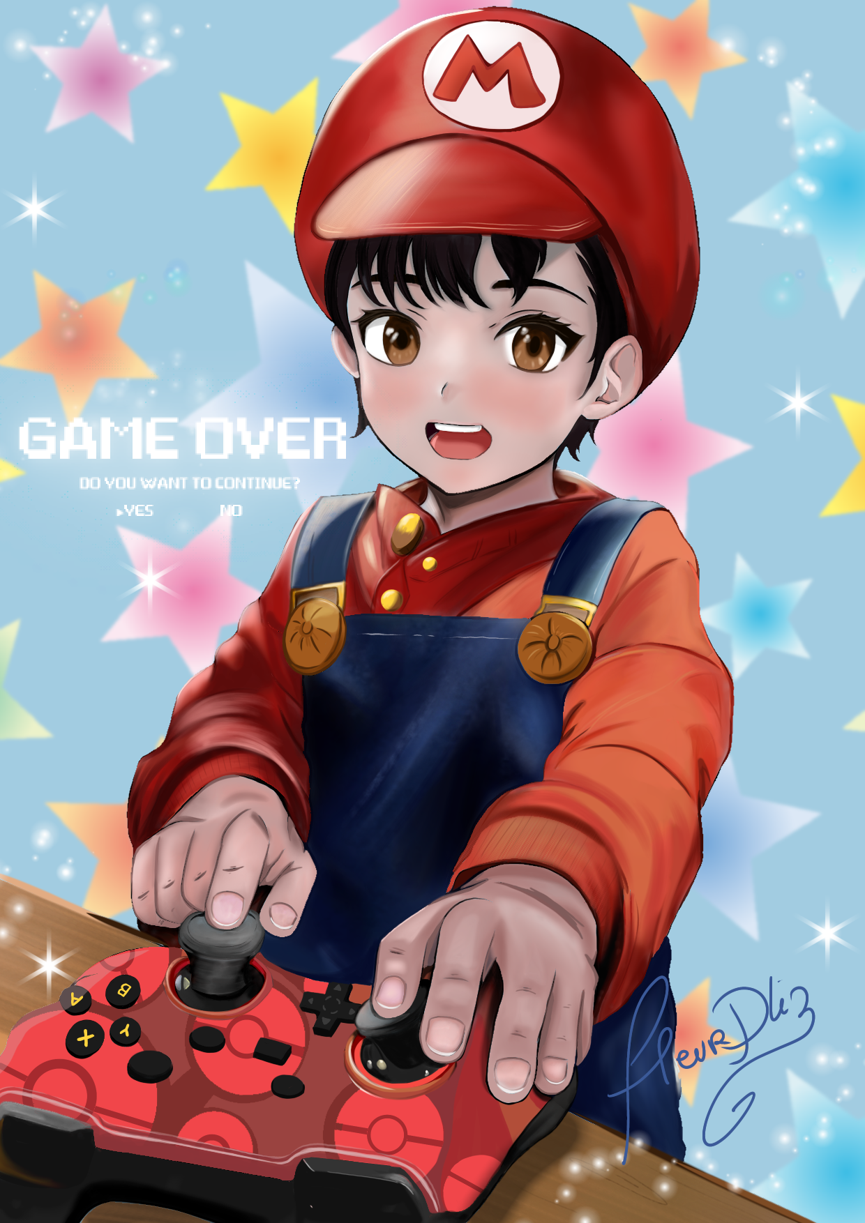 Mini Super Mario - ibisPaint