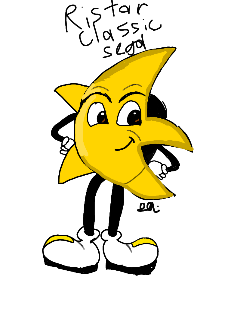 ristar classic sega - ibisPaint