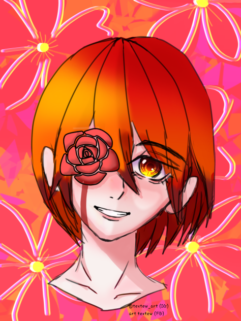 RED ROSE - ibisPaint