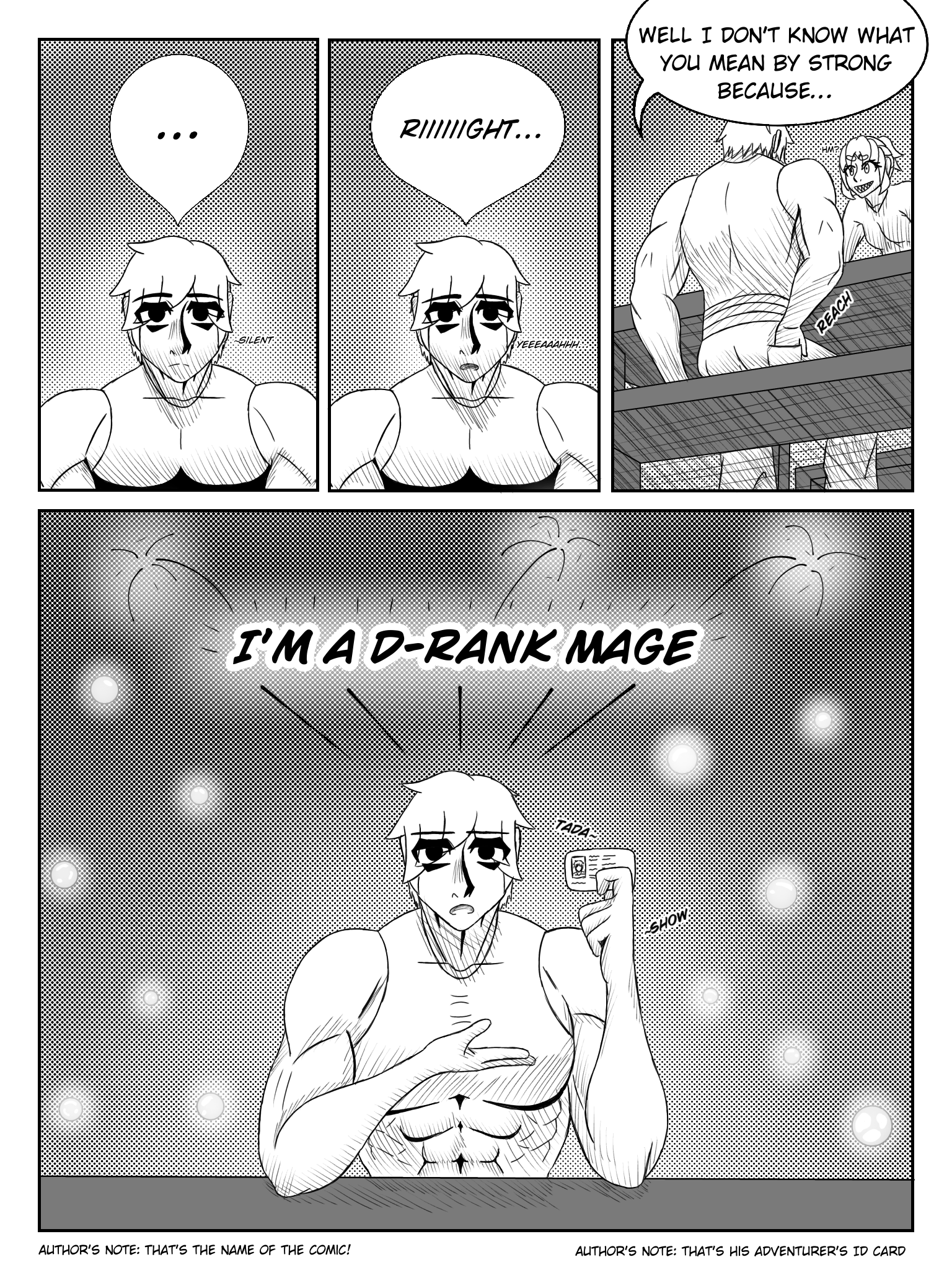 Ch 2 I’m a D-Rank Mage pg 3 - ibisPaint
