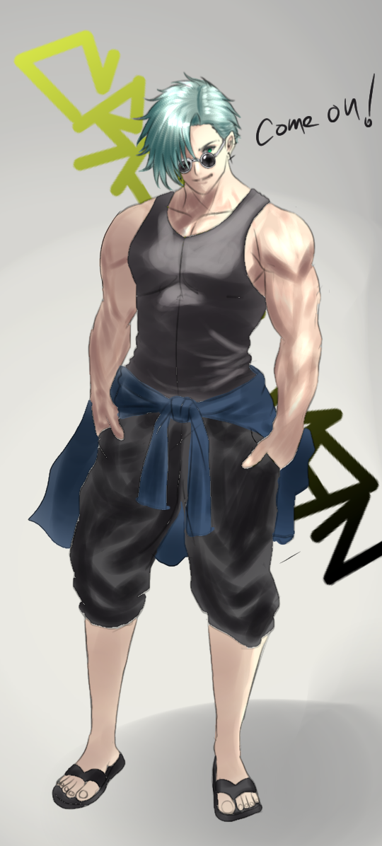 crazy man - ibisPaint