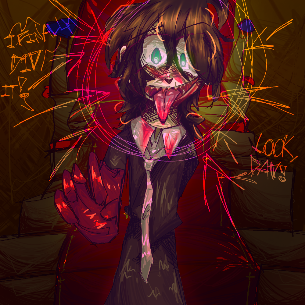 bro is a little funky - ibisPaint