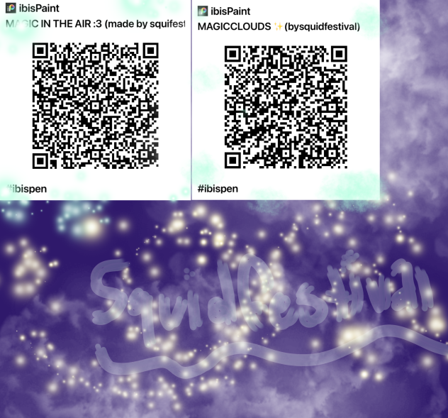 Magic brushes - ibisPaint