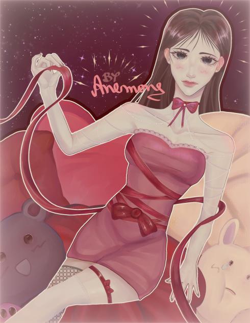 𝑑𝑒𝑎𝑟 𝑚𝑦 𝒗𝒂𝒍𝒆𝒏𝒕𝒊𝒏𝒆- Ophelia - ibisPaint