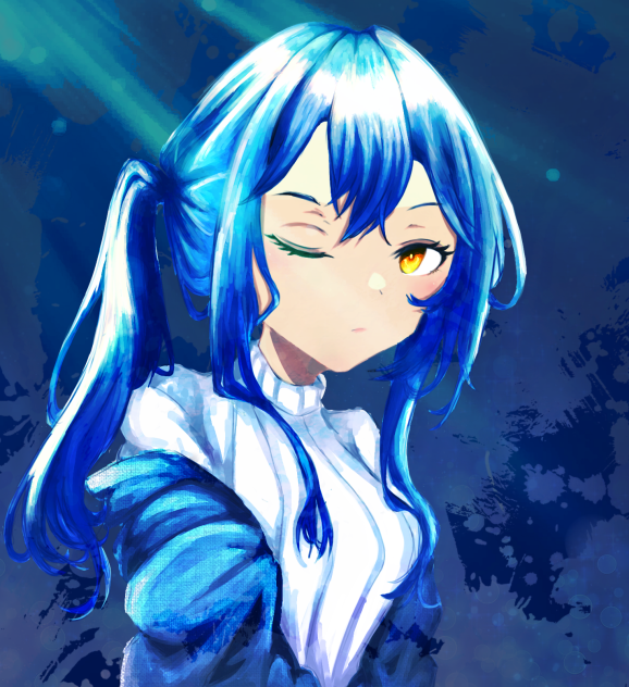 Blue 🐋 - ibisPaint