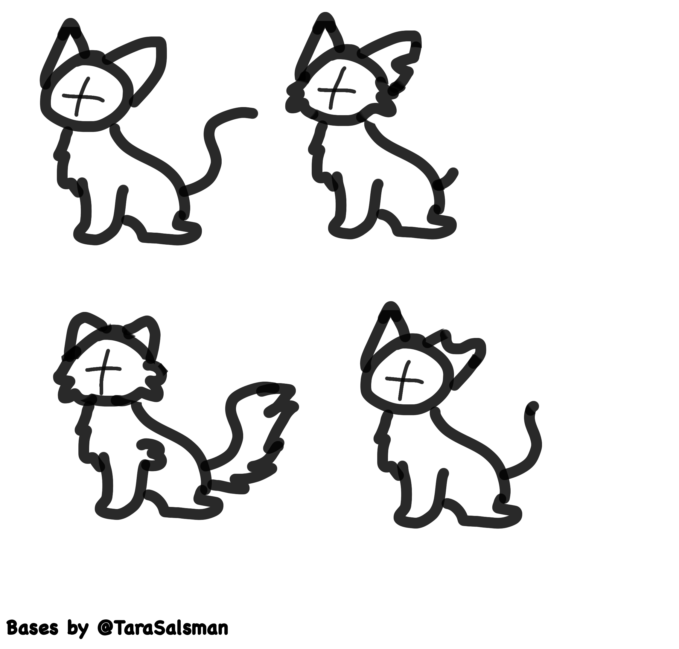 Cat oc bases - ibisPaint